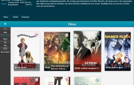 Vanavond.tv: nieuwe gratis televisiegids-app voor iPad