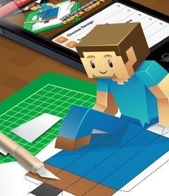 Minecraft Papercraft Studio: zelf 3D-modellen knutselen van Minecraft ...