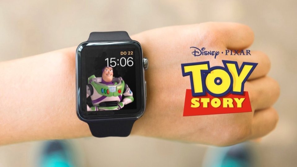 Toy Story op Apple Watch: Woody en Buzz als wijzerplaat