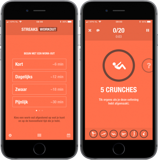Streaks Workout is Apple's gratis App van de Week