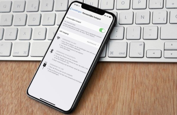Persoonlijke hotspot iPhone inschakelen (tethering): internet delen