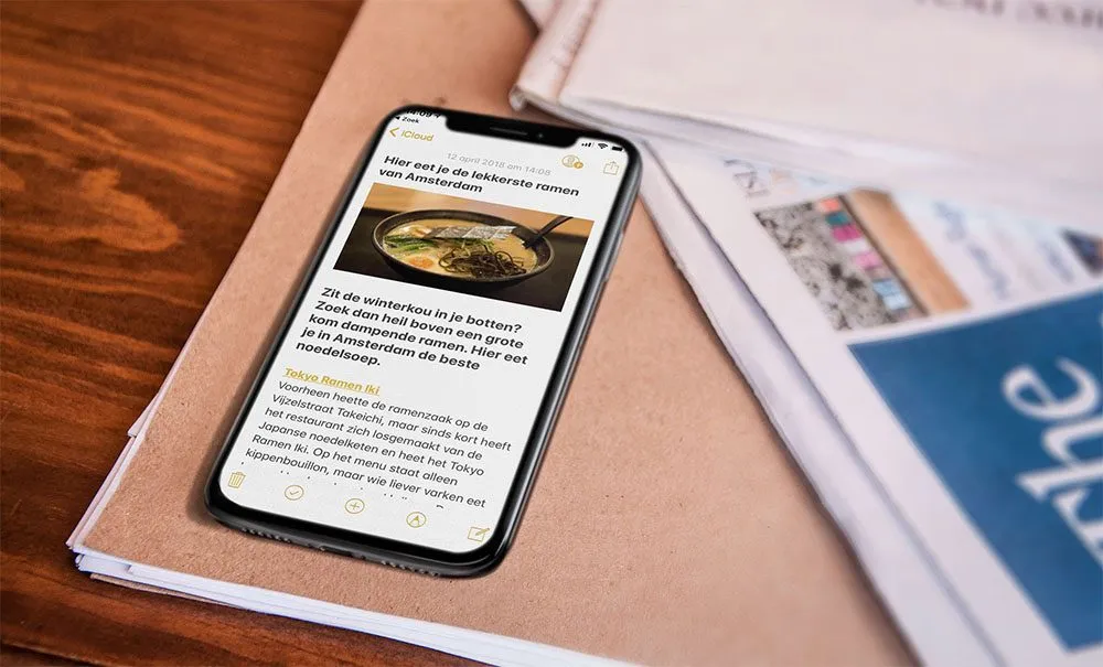 Tips voor de Notities app: 12 handige trucs voor je notities