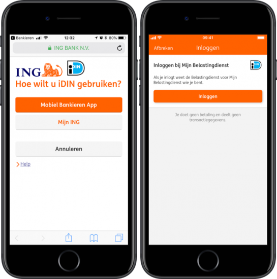 Inloggen met iDIN nu ook mogelijk met mobiel bankieren-apps
