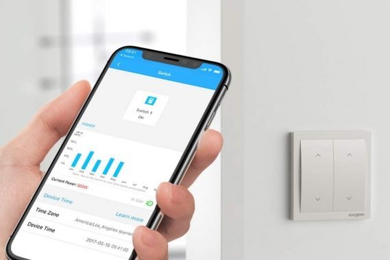 Koogeek brengt lichtknop met dubbele dimmer uit