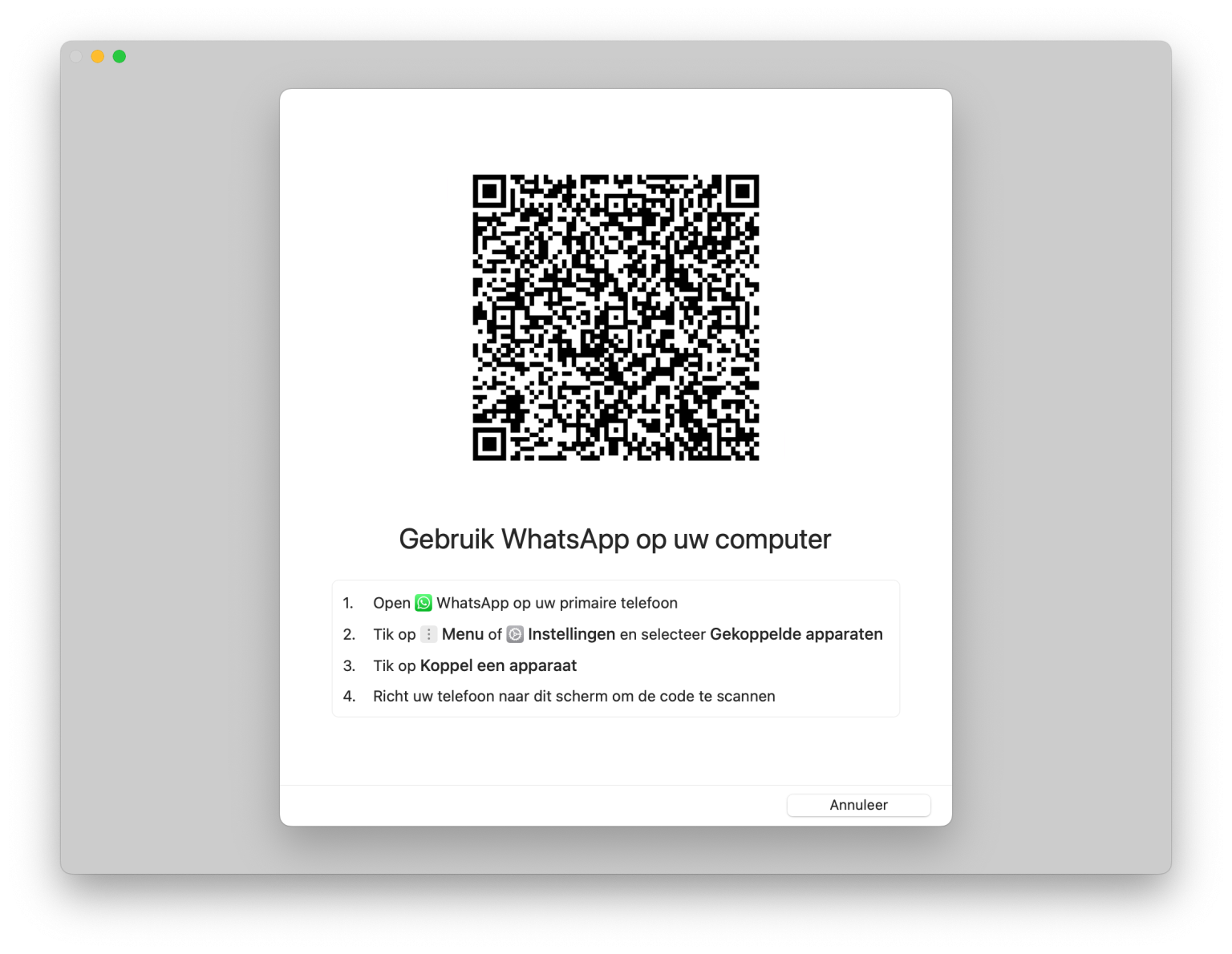 WhatsApp desktop handleiding voor WhatsApp op je computer
