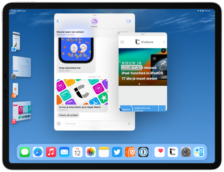 Stage Manager in iPadOS 17 met verbeteringen: dit is er nieuw