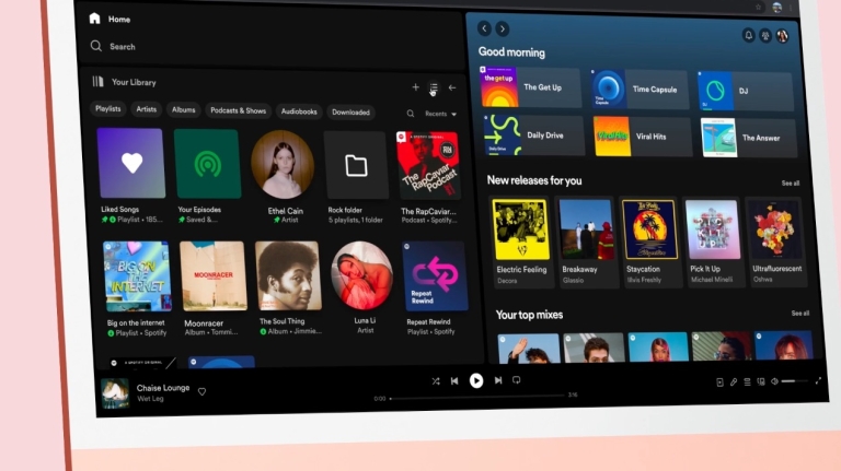Spotify heeft nieuwe desktop-app met aanpasbare weergave