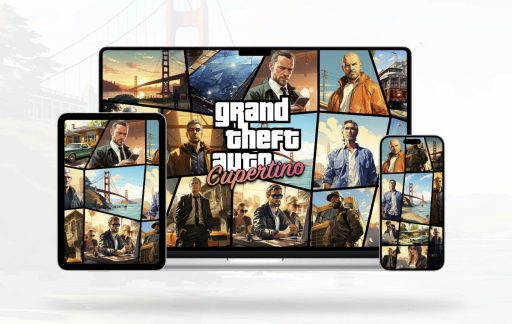 Grand Theft Auto Cupertino-wallpapers downloaden
