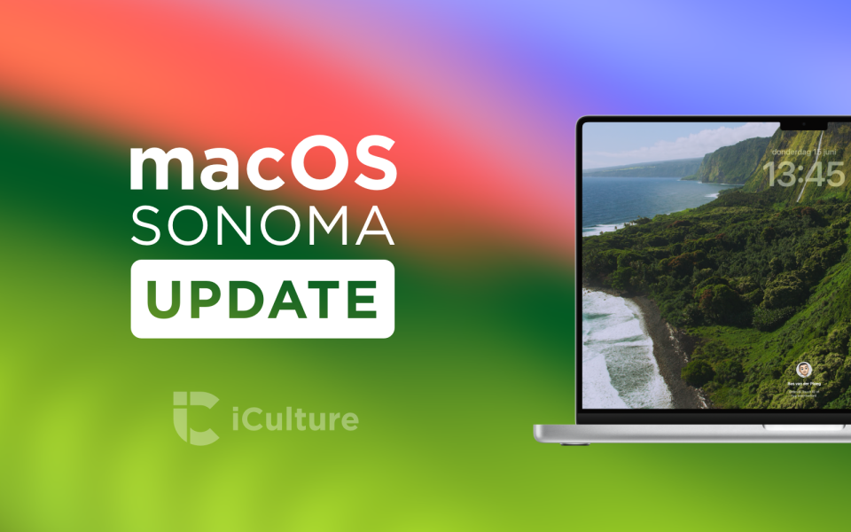 macOS Sonoma 14.4.1 beschikbaar: update met bugfixes