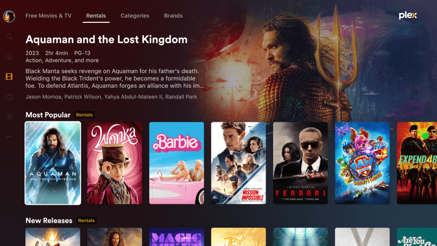 Plex gaat films en series verhuren in eigen winkel