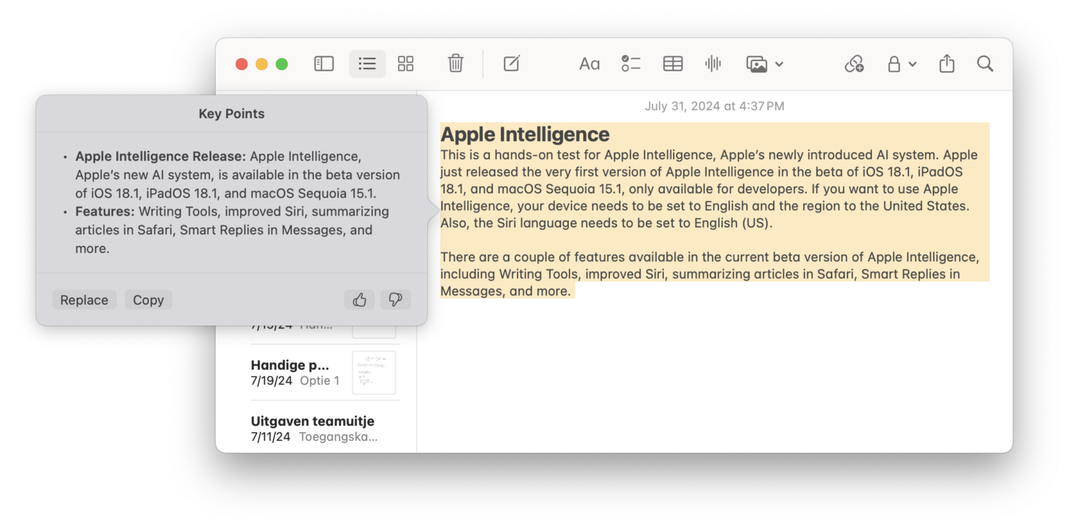 Apple Intelligence op de iPhone: zo werkt het in Nederland!