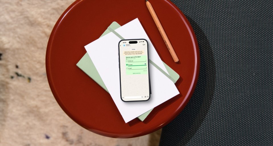 Zo gebruik je WhatsApp als datumprikker