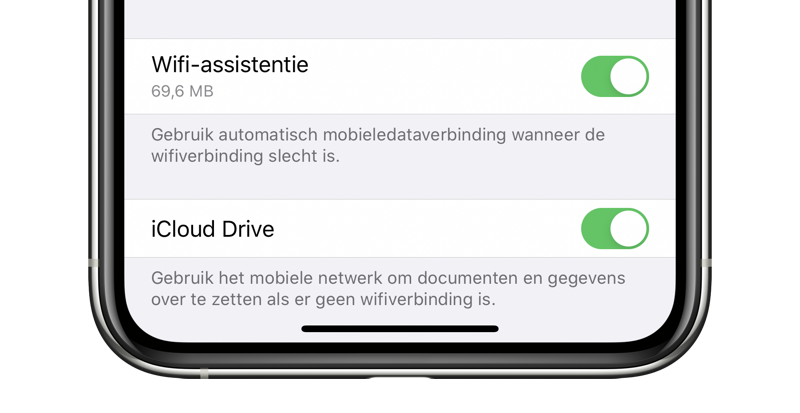 WiFi Assistentie gebruiken op iPhone en iPad (en uitschakelen)