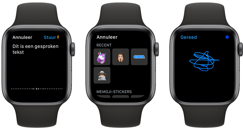 iMessage op de Apple Watch gebruiken: zo werkt het