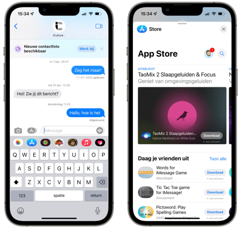 iMessage apps downloaden: zo kun je apps in iMessage gebruiken