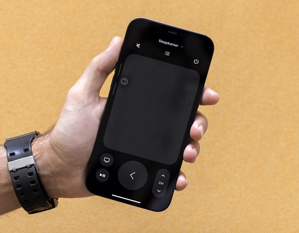 Apple TV bedienen via Bedieningspaneel op iPhone en iPad