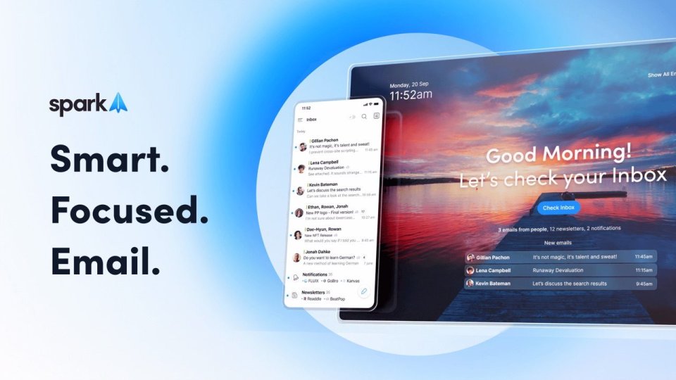 Spark e-mail vernieuwd: meer focus op e-mails en Windows-versie
