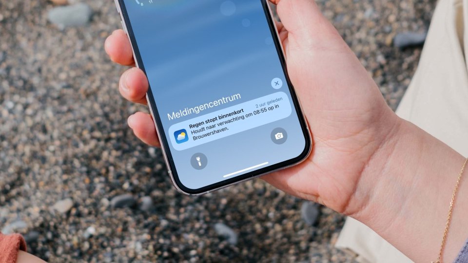 Neerslagmeldingen voor Apple's Weer-app: instellen en locaties